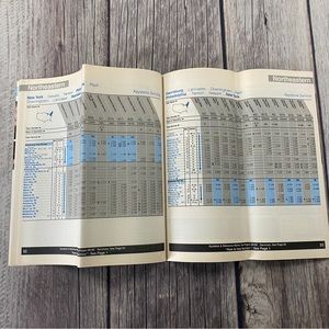 Other | Vtg Amtrak National Train Timetables Schedule Brochure May 1989 ...